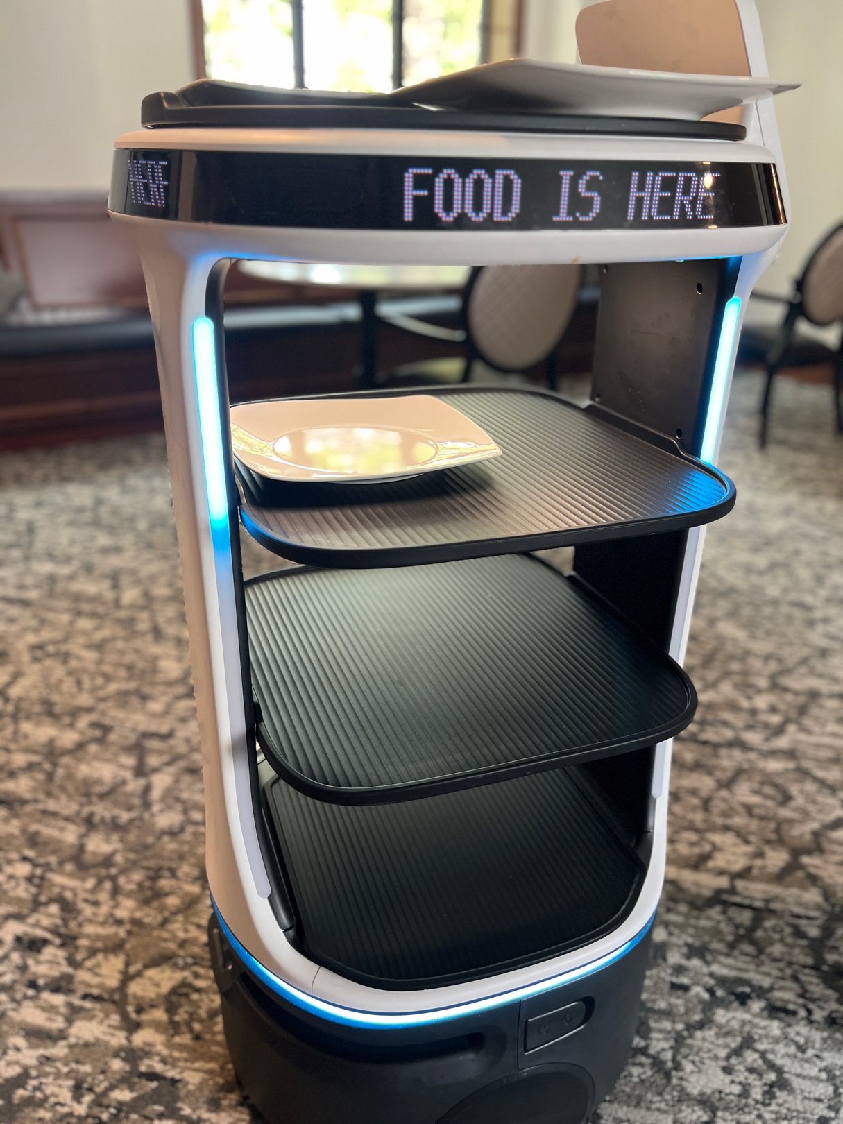 Innovation in the dining room: Meet "Wes" the Robot | WesleyLife