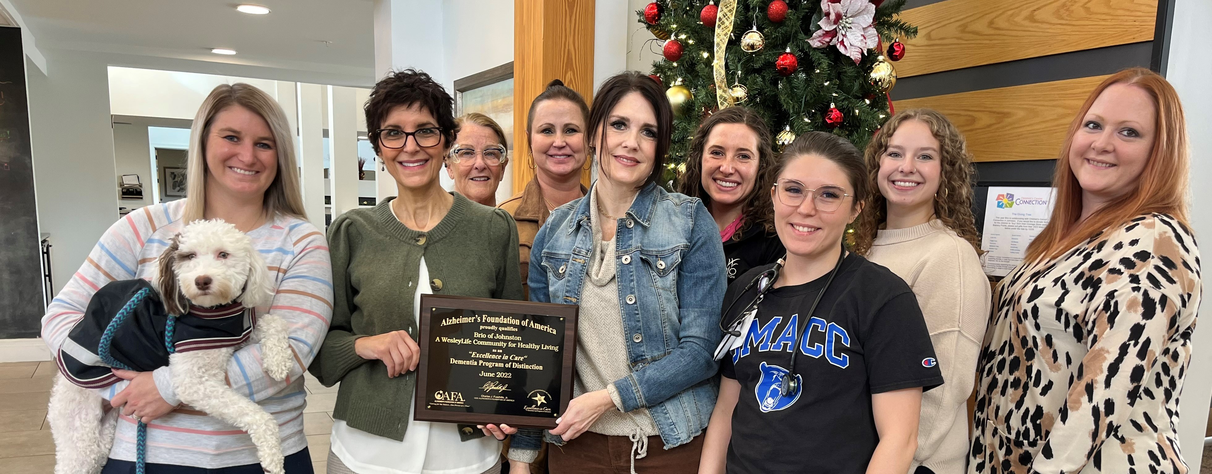 Brio of Johnston Receives Rare Honor: Community is Iowa's Only Dementia ...